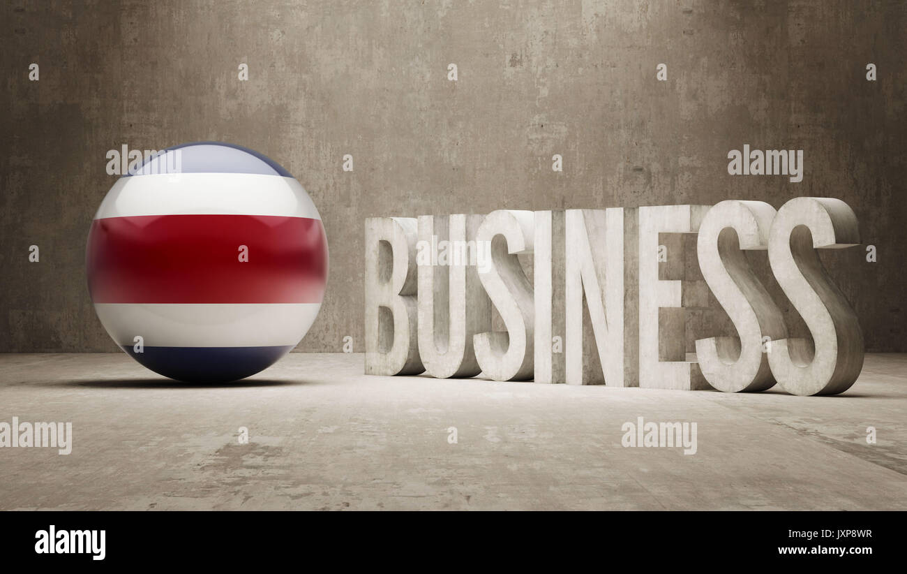 Costa Rica High Resolution Business Concept Stock Photo - Alamy