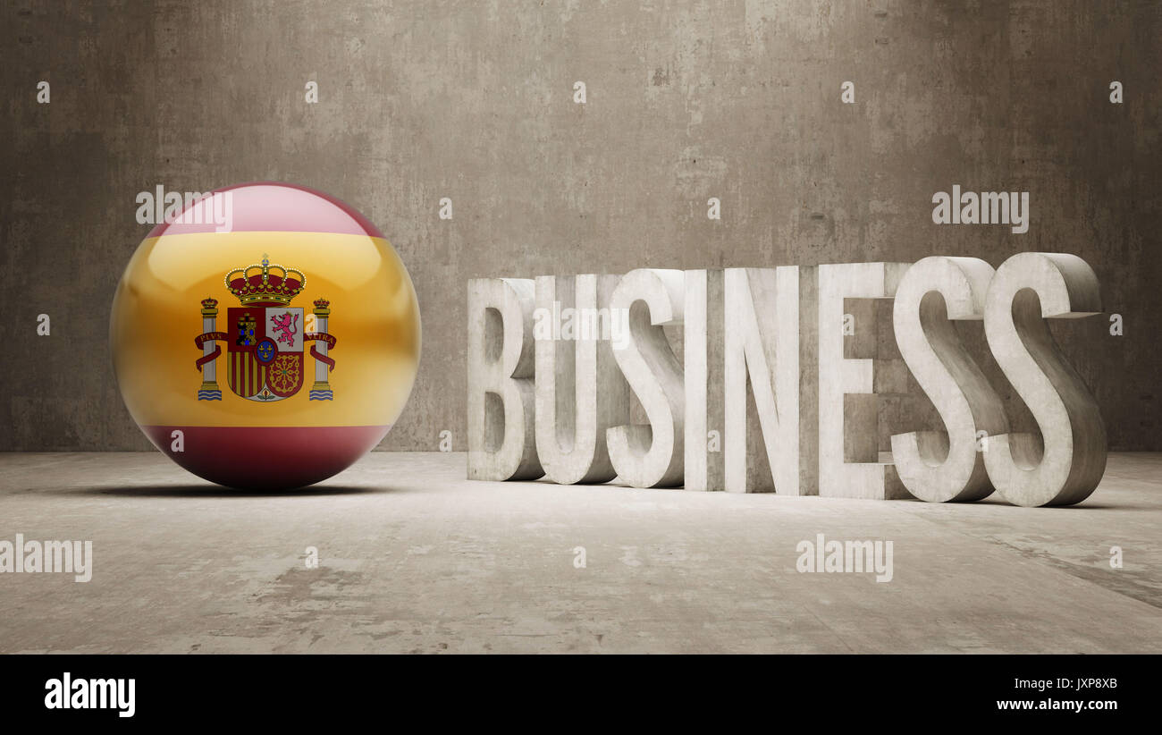 Spain High Resolution Business Concept Stock Photo - Alamy