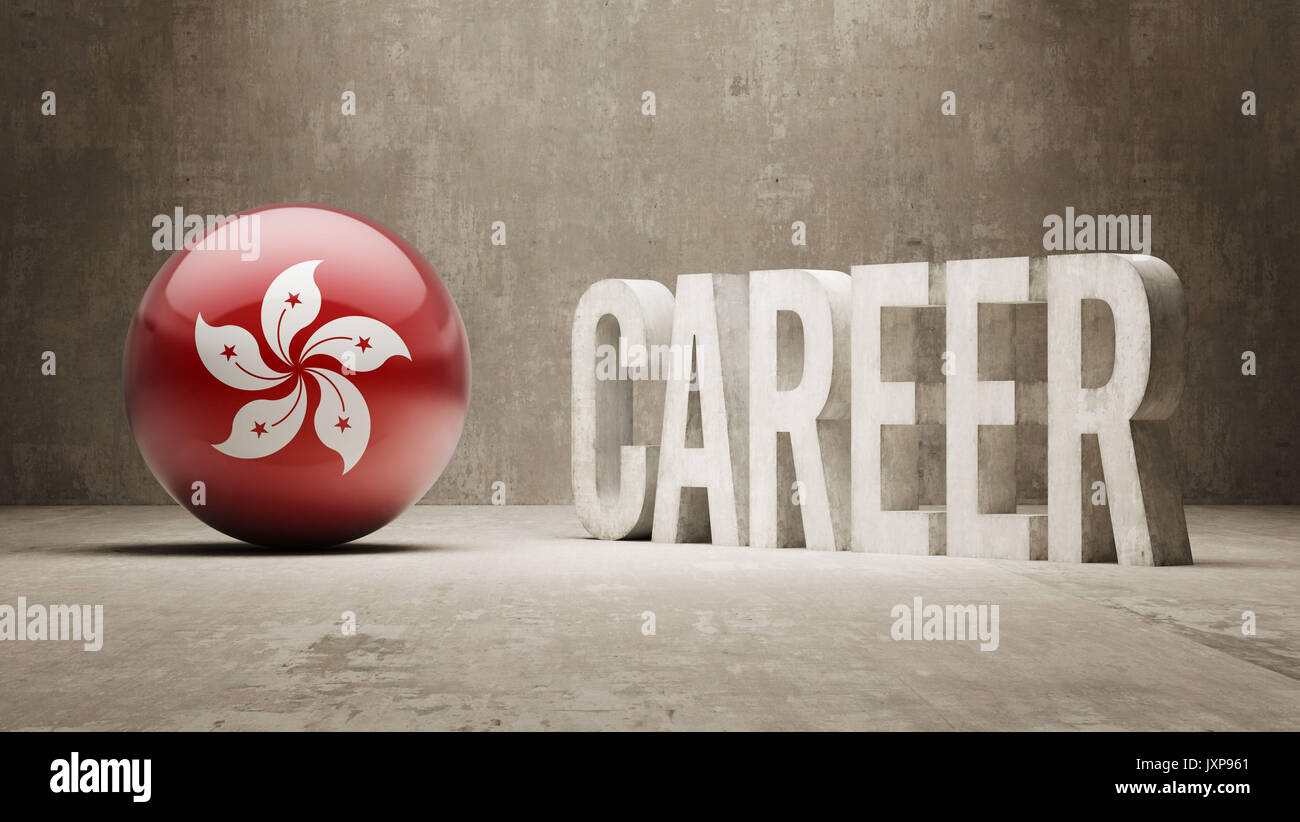 Hong Kong High Resolution Career Concept Stock Photo - Alamy