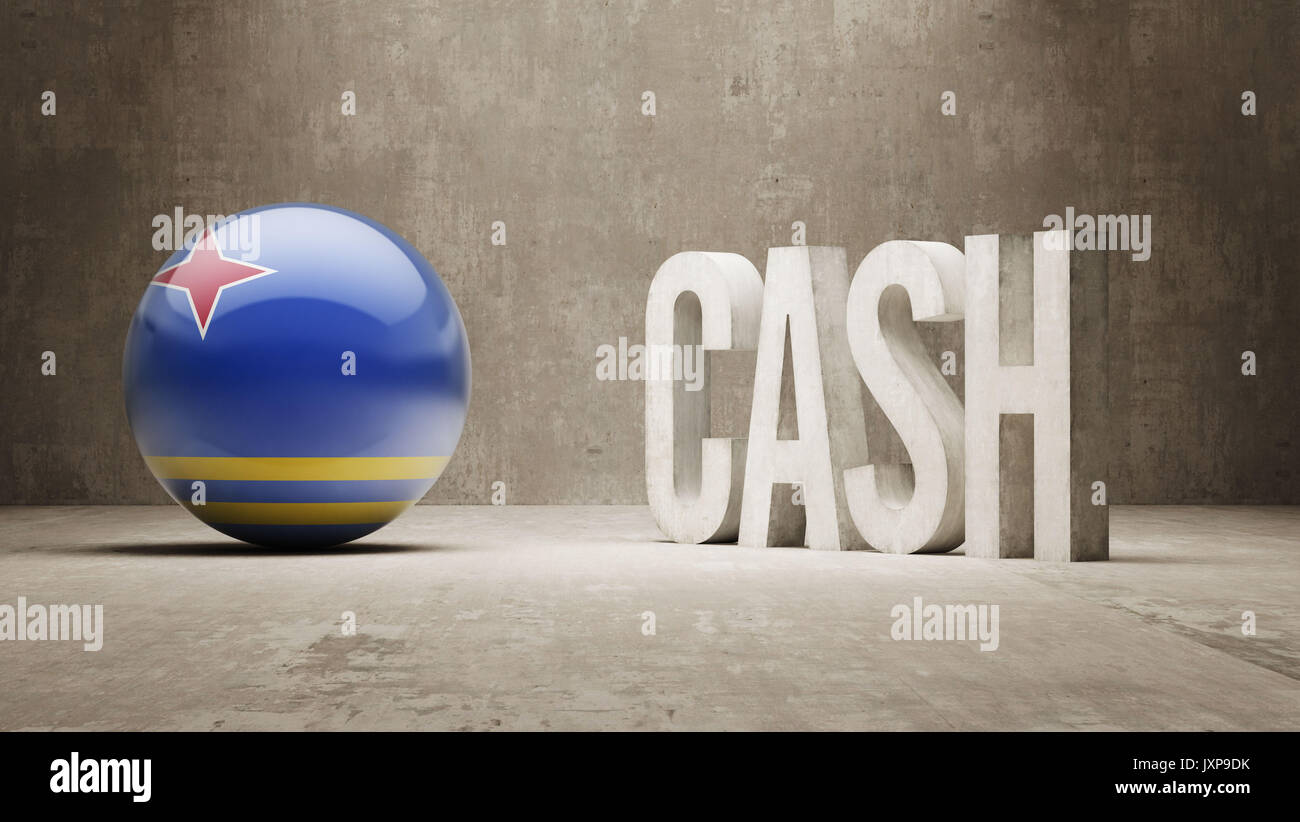 Aruba High Resolution Cash Concept Stock Photo - Alamy