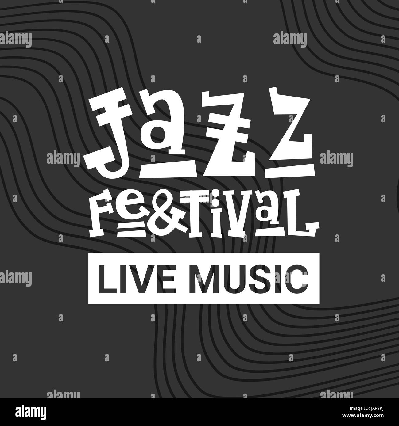 Live show poster Black and White Stock Photos & Images - Alamy