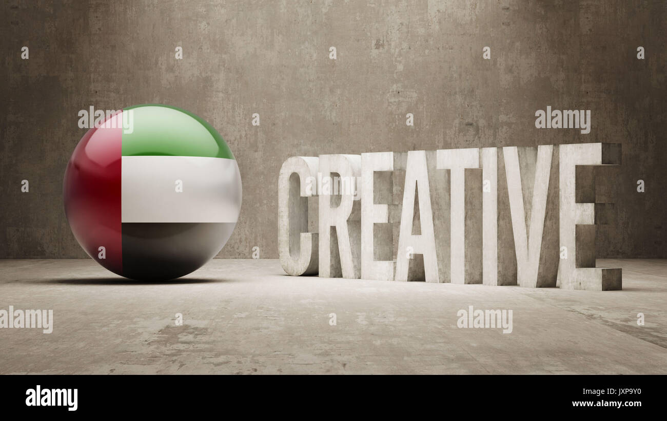 United Arab Emirates High Resolution Creative Concept Stock Photo - Alamy