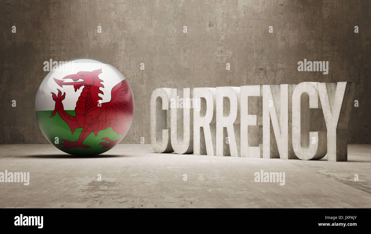 Wales High Resolution Currency Concept Stock Photo - Alamy