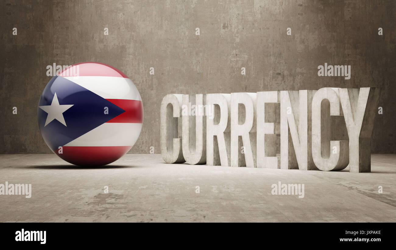 Puerto Rico High Resolution Currency Concept Stock Photo - Alamy