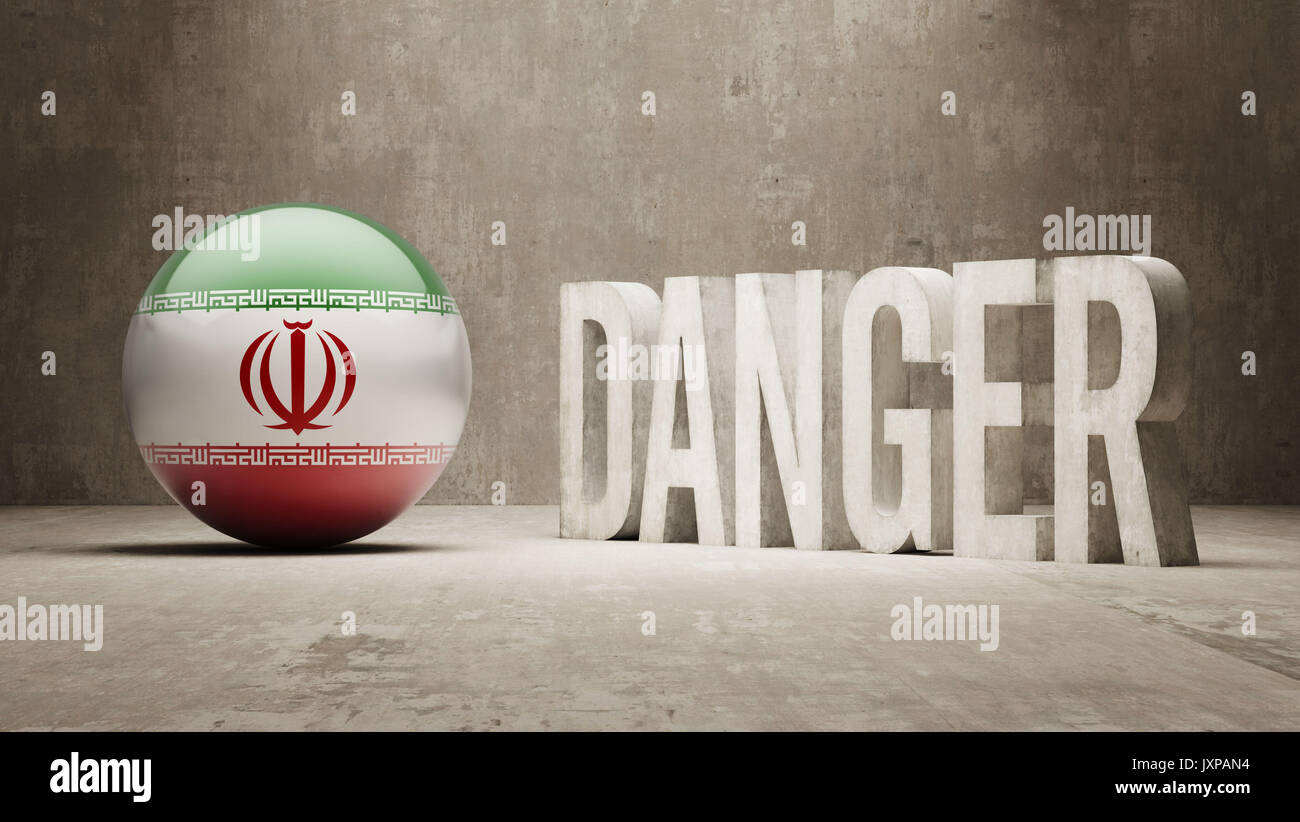 Iran High Resolution Danger Concept Stock Photo - Alamy