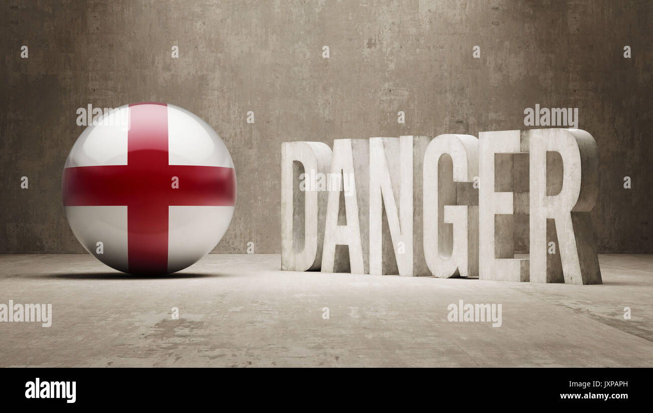 England High Resolution Danger Concept Stock Photo - Alamy