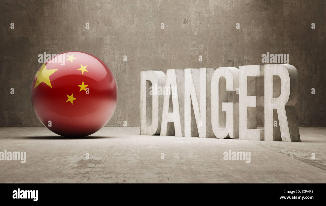 China High Resolution Danger Concept Stock Photo - Alamy