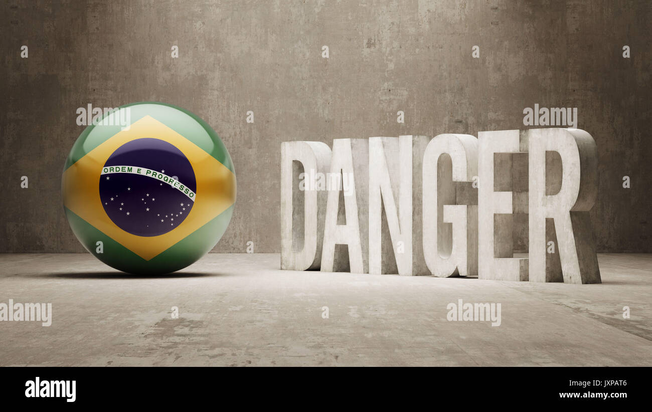 Brazil High Resolution Danger Concept Stock Photo - Alamy