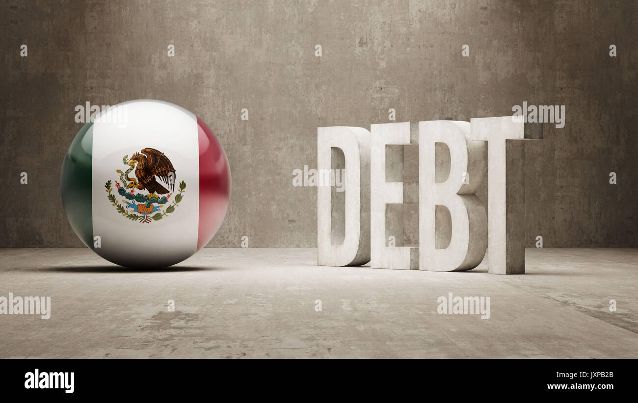 Mexico High Resolution Debt Concept Stock Photo - Alamy