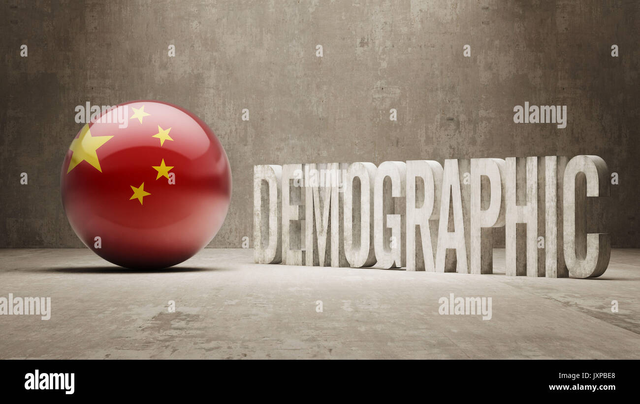 China High Resolution Demographic Concept Stock Photo - Alamy