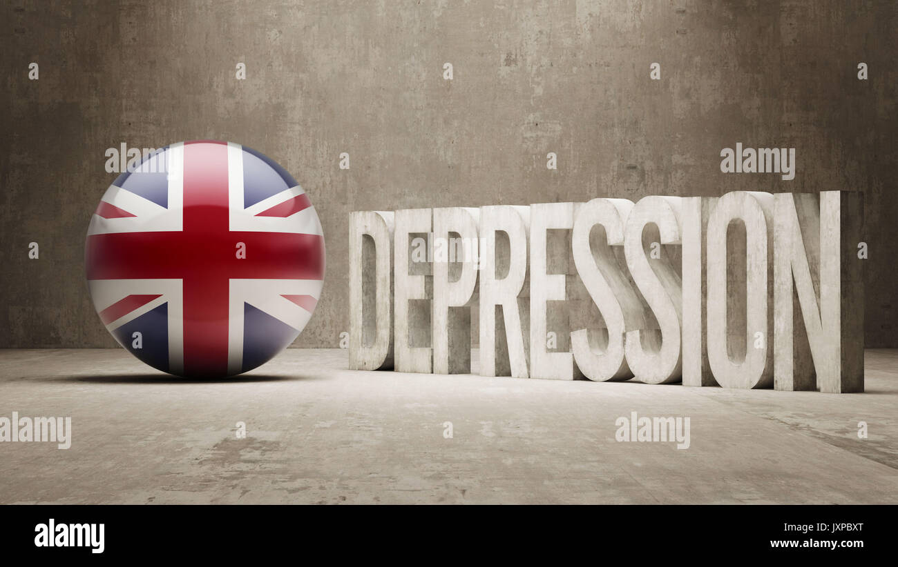 United Kingdom High Resolution Depression Concept Stock Photo - Alamy