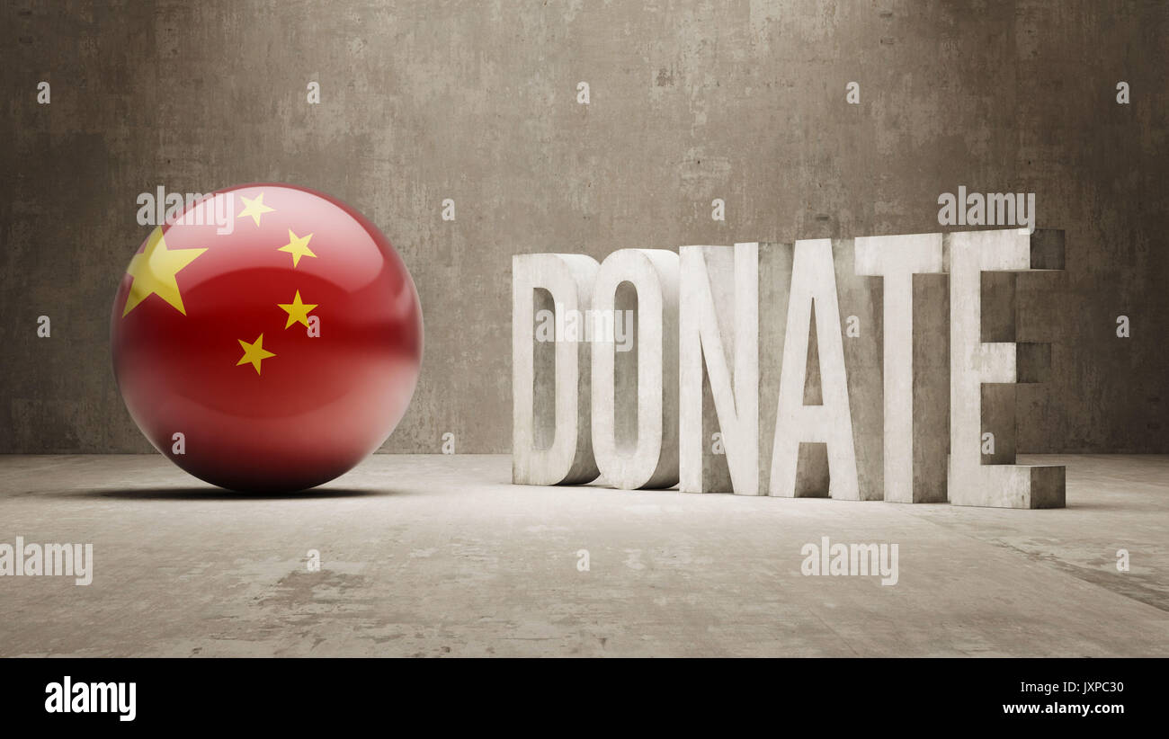 China High Resolution Donate Concept Stock Photo - Alamy