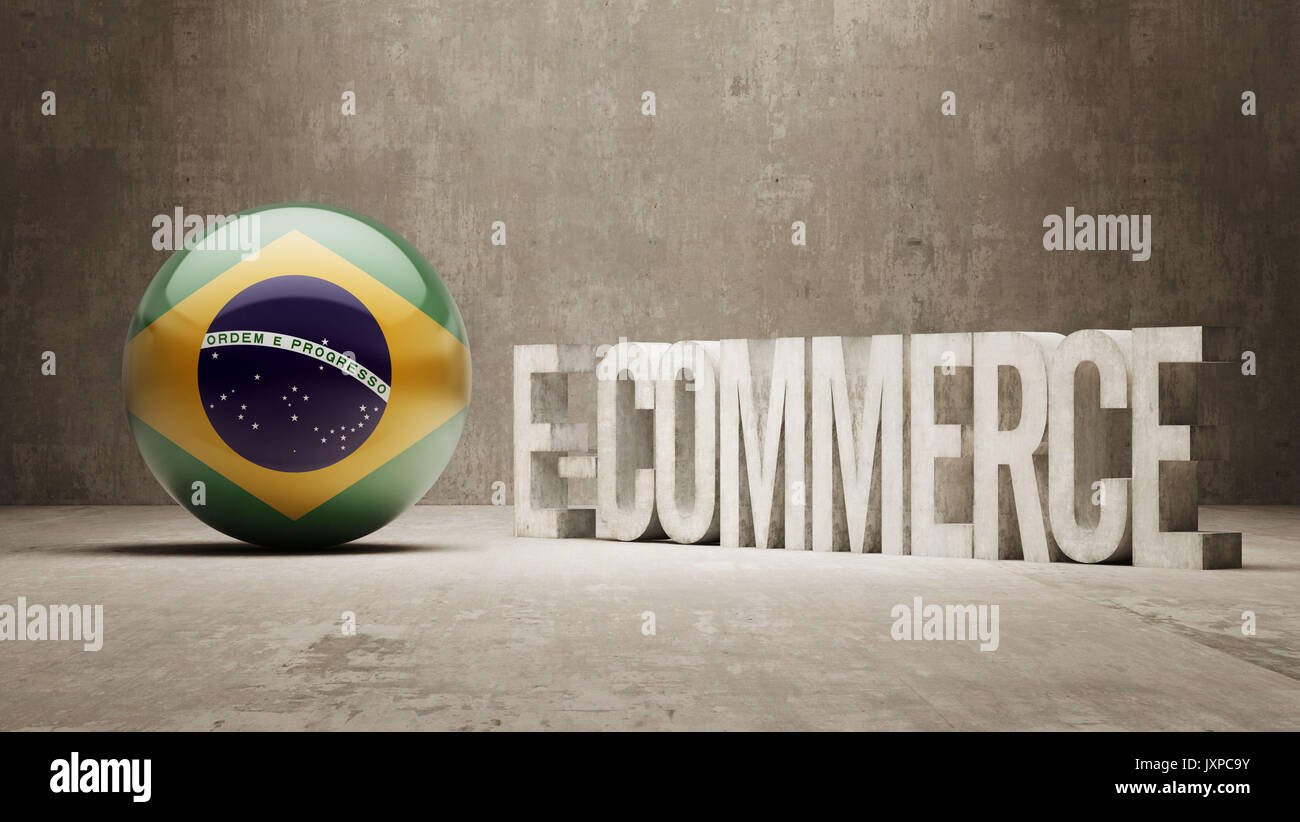Brazil High Resolution E-Commerce Concept Stock Photo - Alamy