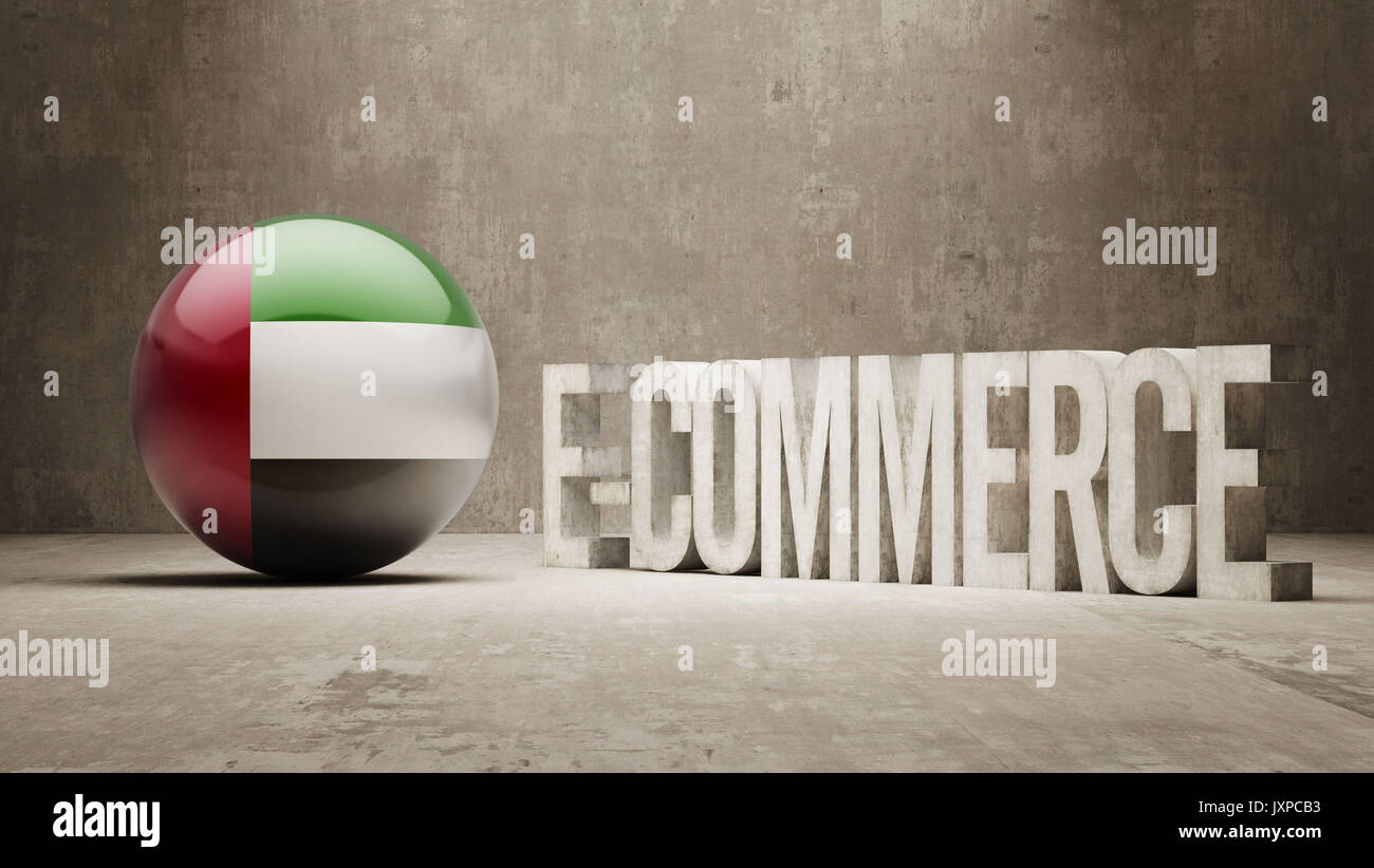 United Arab Emirates High Resolution E-Commerce Concept Stock Photo - Alamy