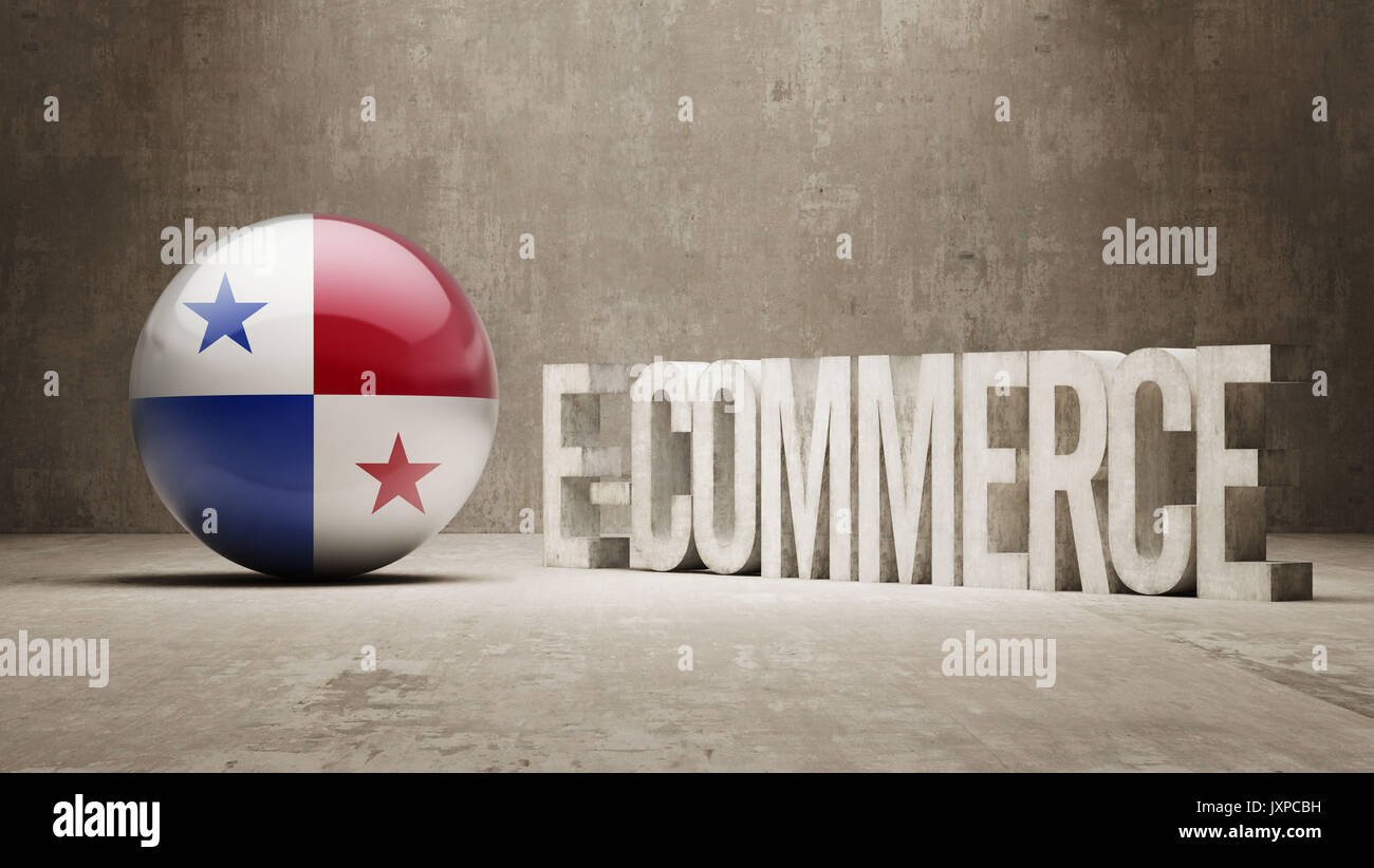 Panama High Resolution E-Commerce Concept Stock Photo - Alamy