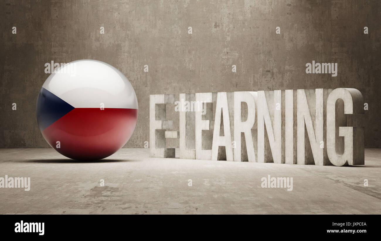 Czech Republic High Resolution E-Learning Concept Stock Photo - Alamy