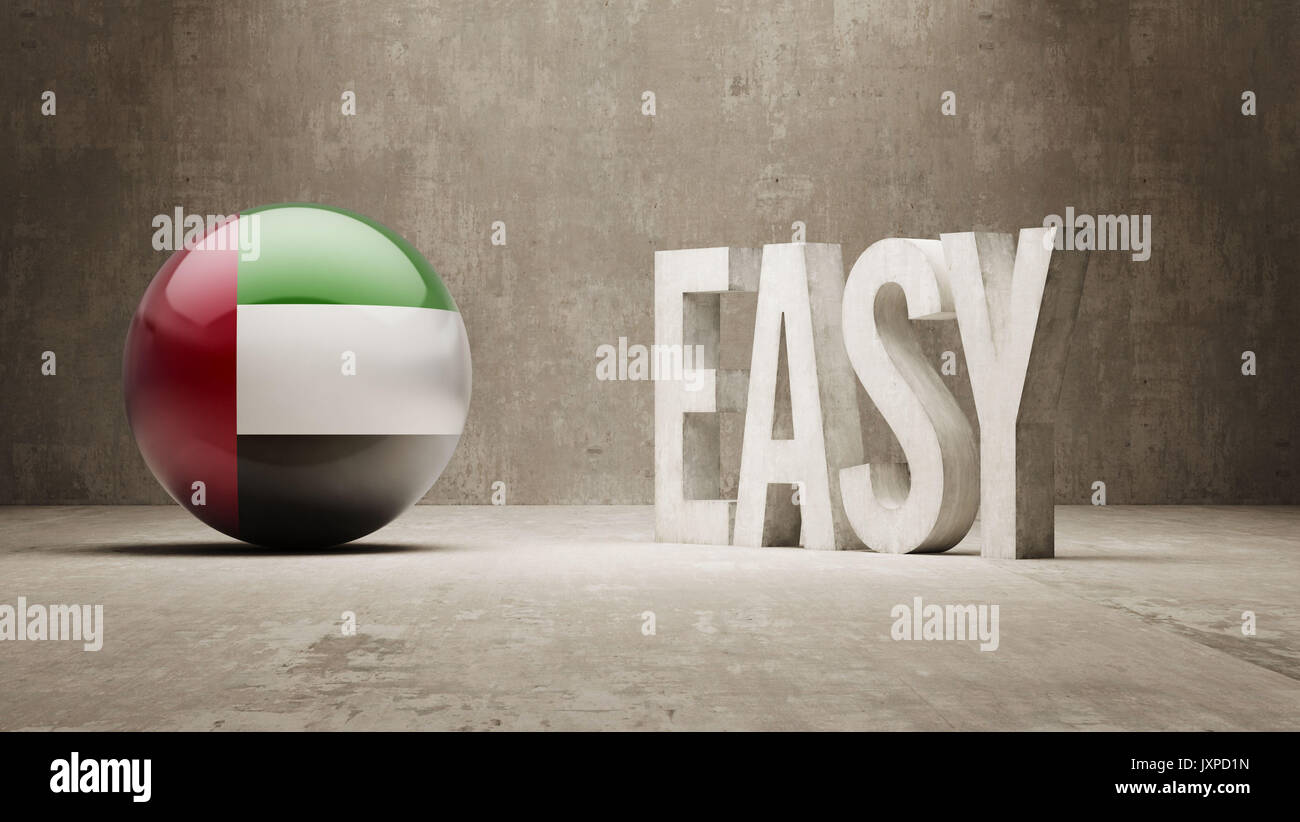 United Arab Emirates High Resolution Easy Concept Stock Photo - Alamy