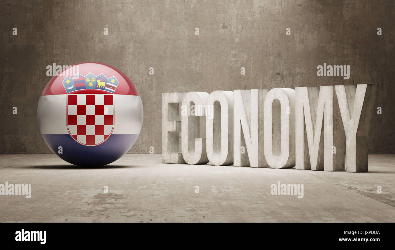 Croatia High Resolution Economy Concept Stock Photo - Alamy