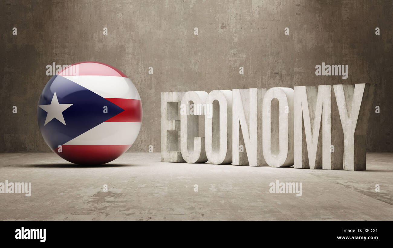 Puerto Rico High Resolution Economy Concept Stock Photo - Alamy