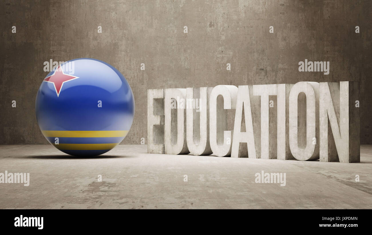 Aruba High Resolution Education Concept Stock Photo - Alamy