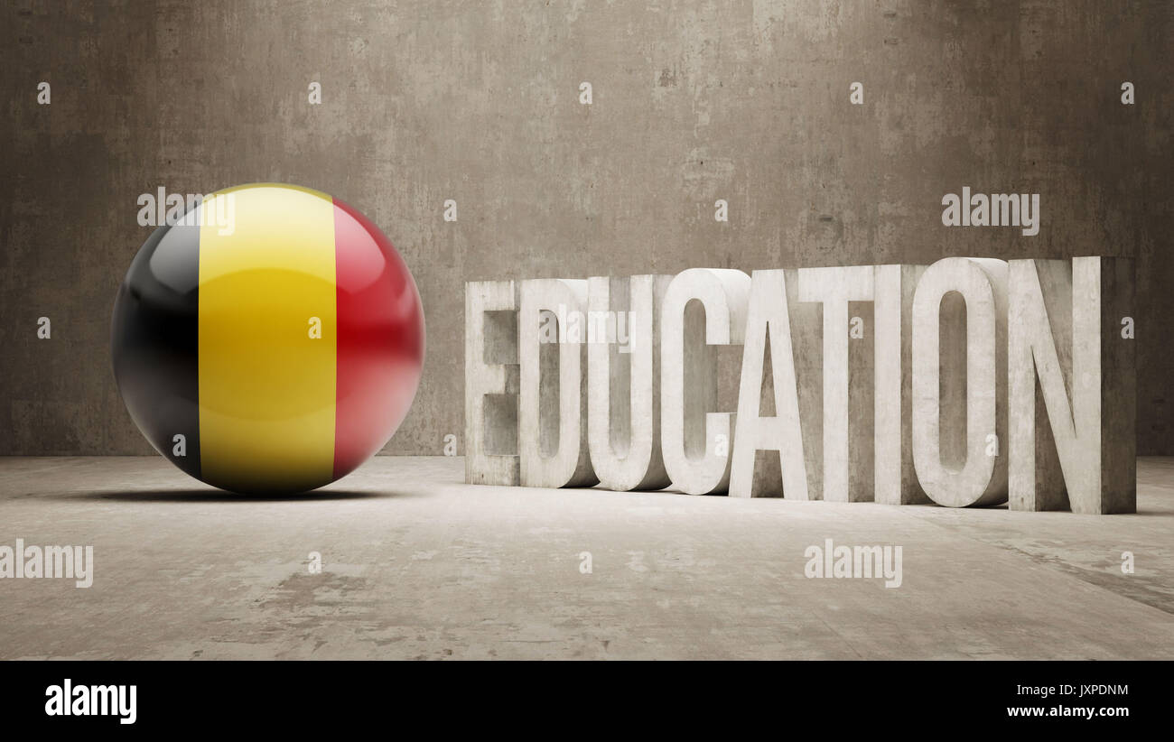 Belgium High Resolution Education Concept Stock Photo - Alamy