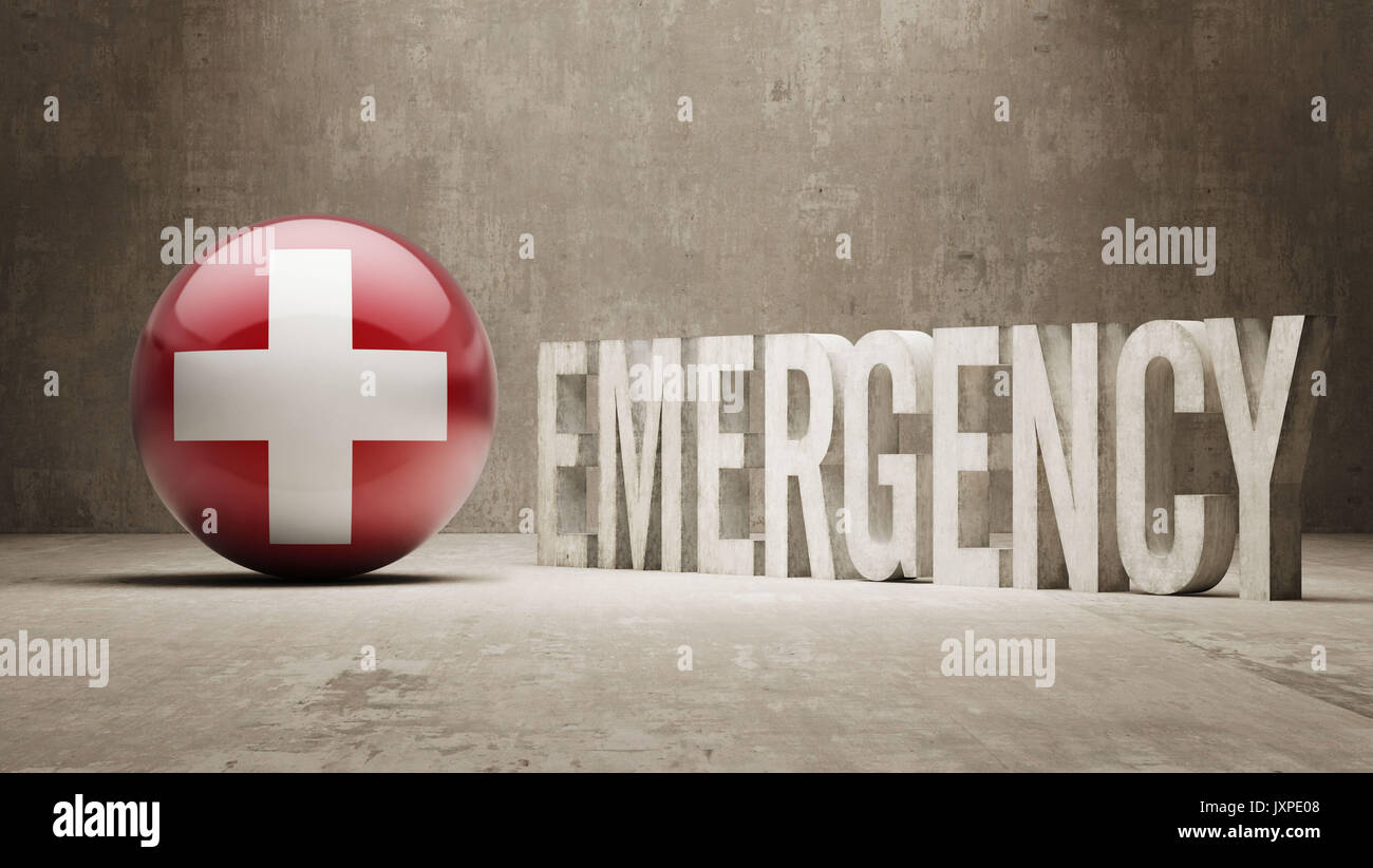 Switzerland High Resolution Emergency Concept Stock Photo - Alamy