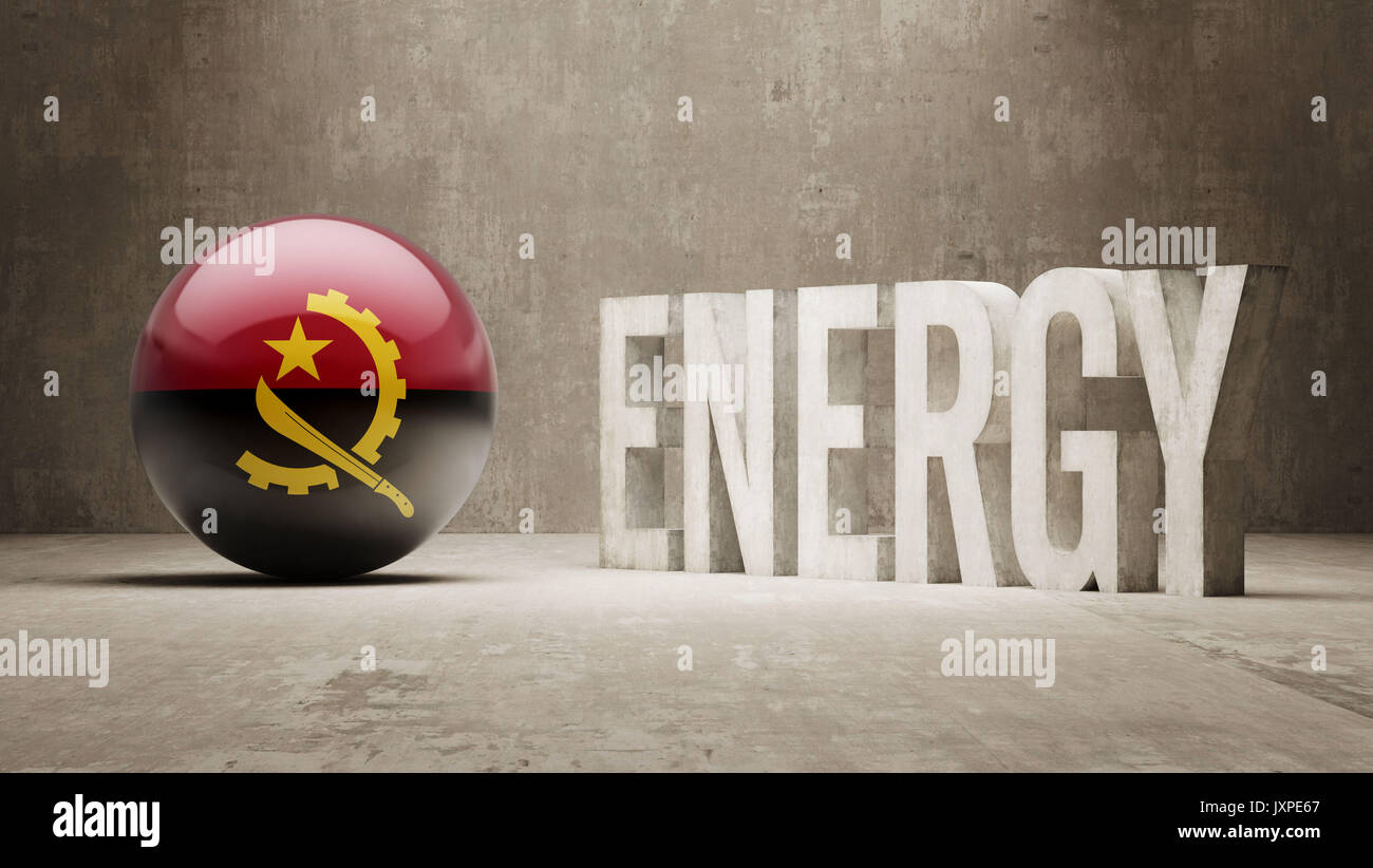 Angola High Resolution Energy Concept Stock Photo - Alamy