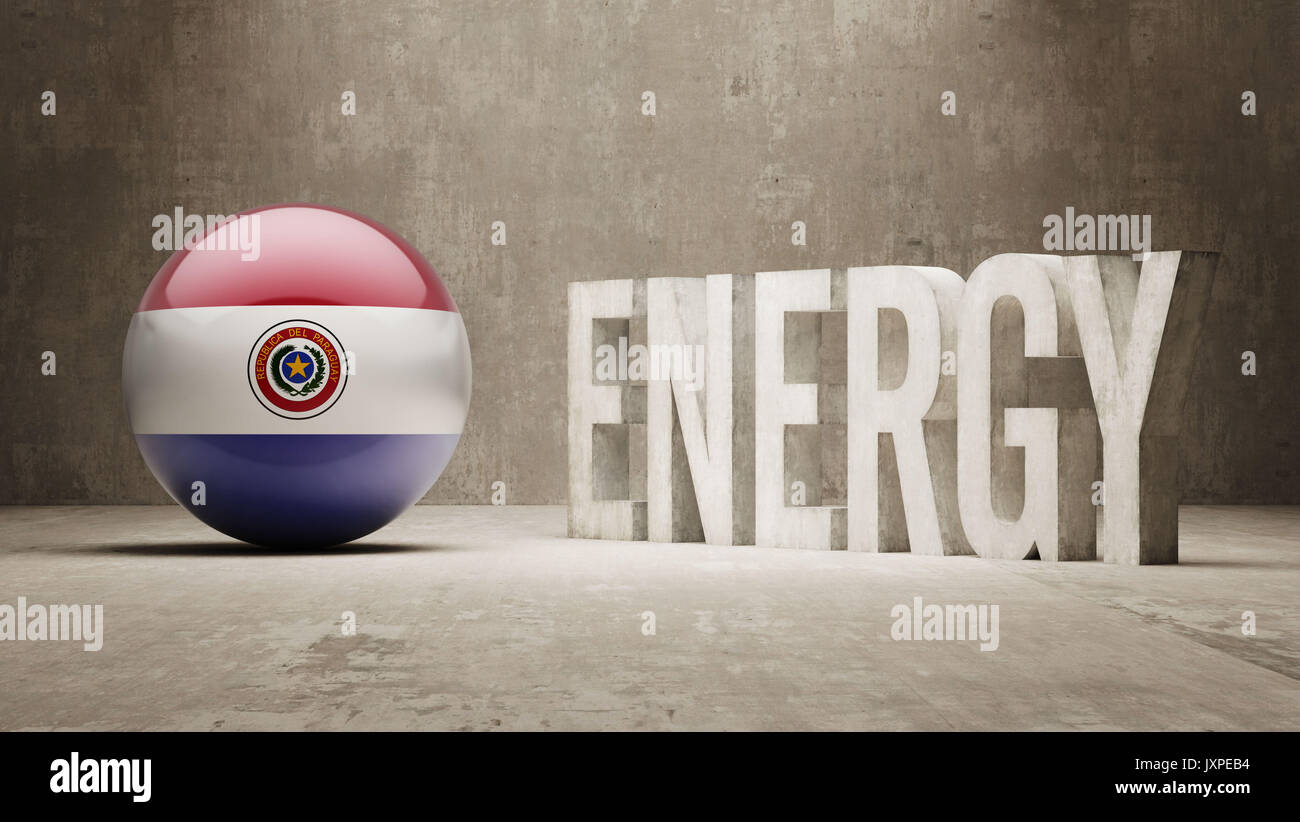 Paraguay High Resolution Energy Concept Stock Photo - Alamy