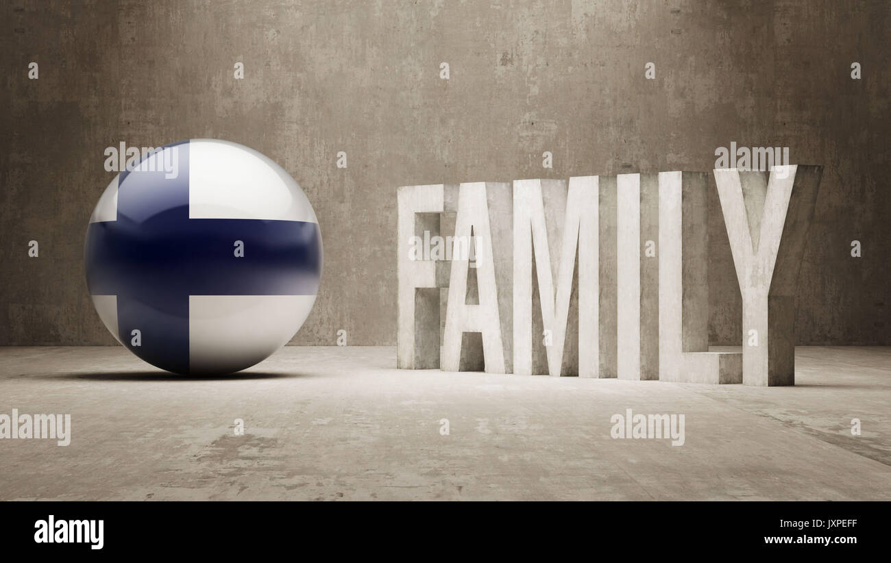 Finland High Resolution Family Concept Stock Photo - Alamy