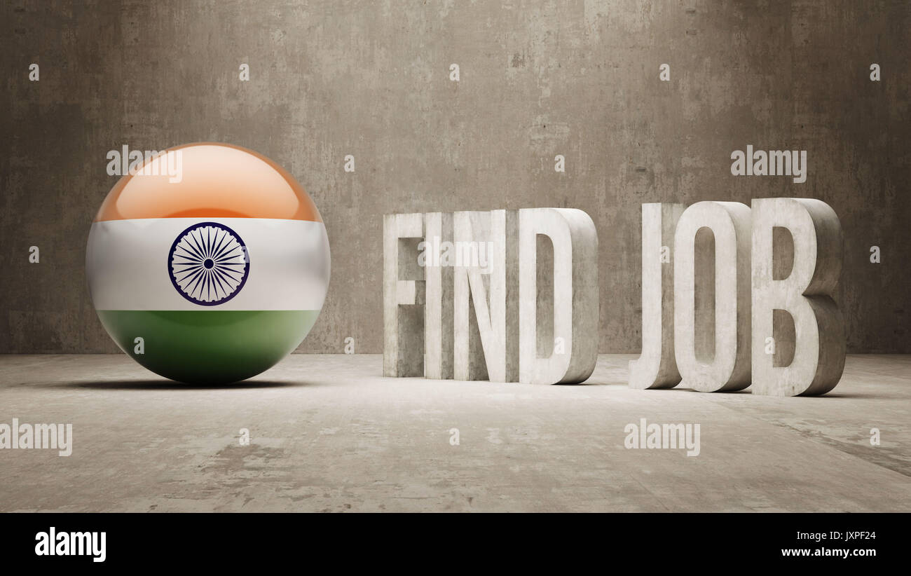 Job seeker india hi-res stock photography and images - Alamy
