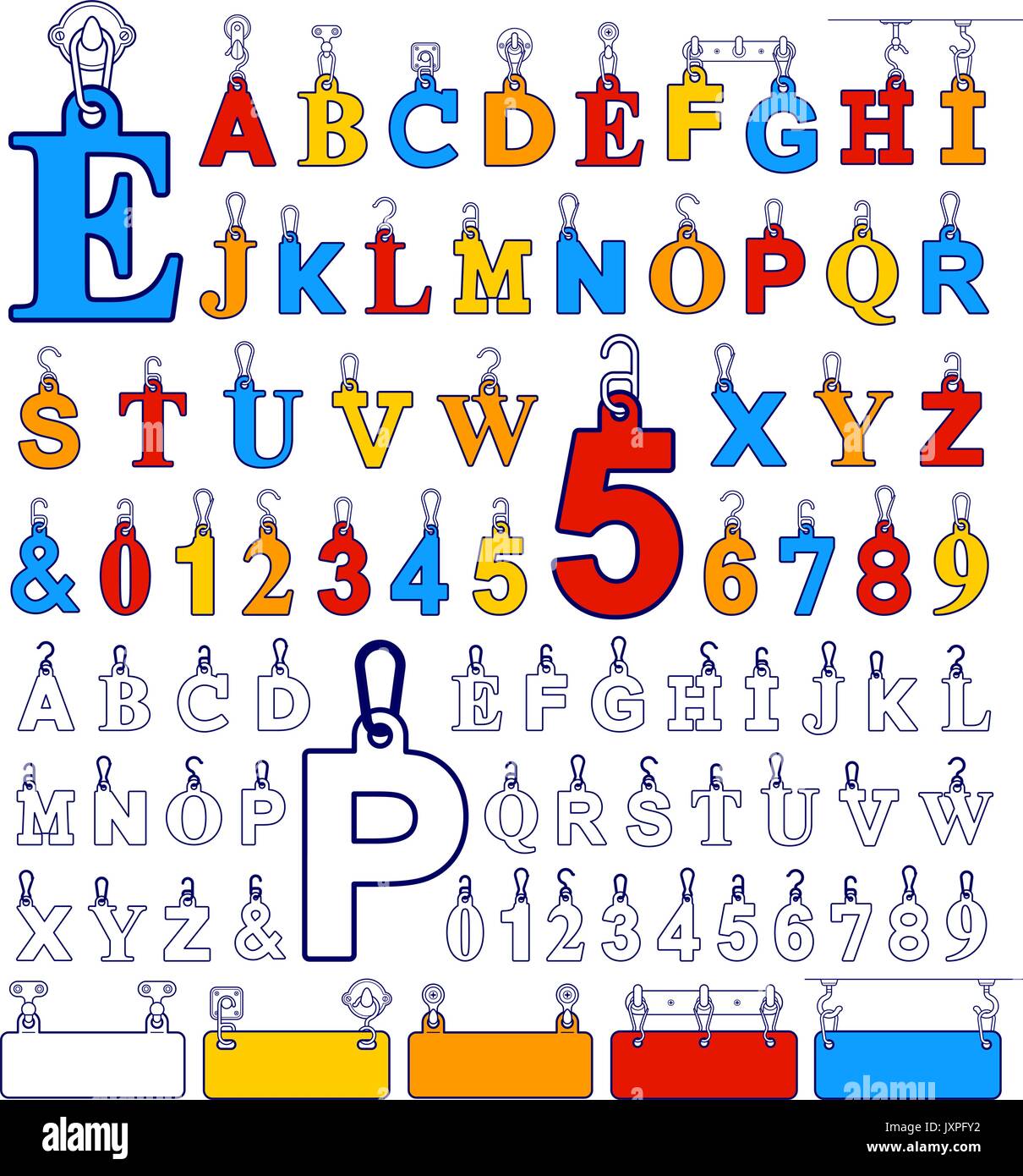 Alphabet design hi-res stock photography and images - Alamy