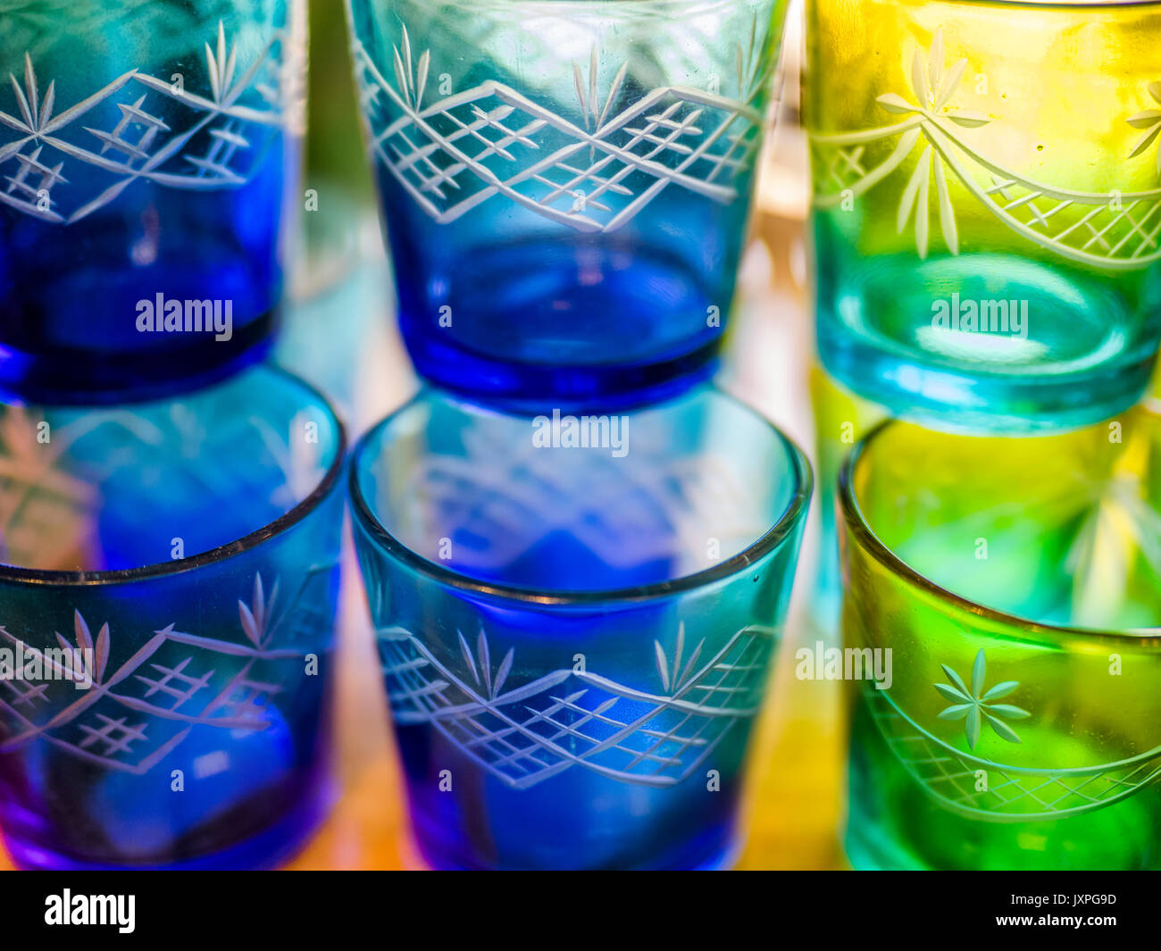 Stylish glassware hi-res stock photography and images - Alamy