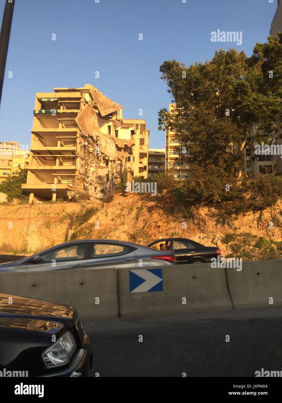 Buildings in Beirut, Lebanon, 2015 Stock Photo - Alamy