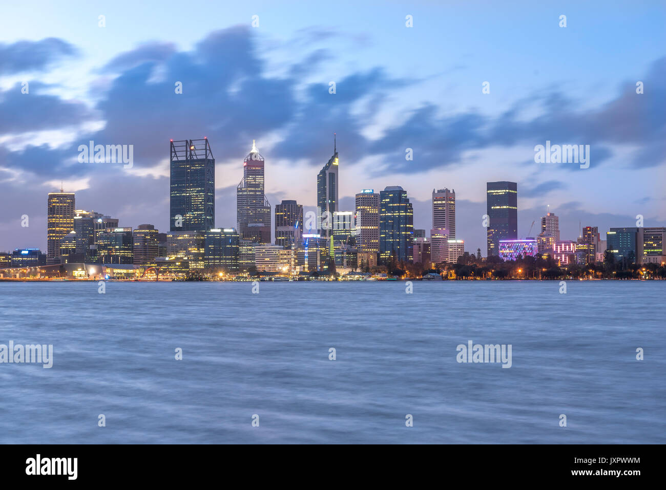 Skyline of Perth, Western Australia Stock Photo - Alamy