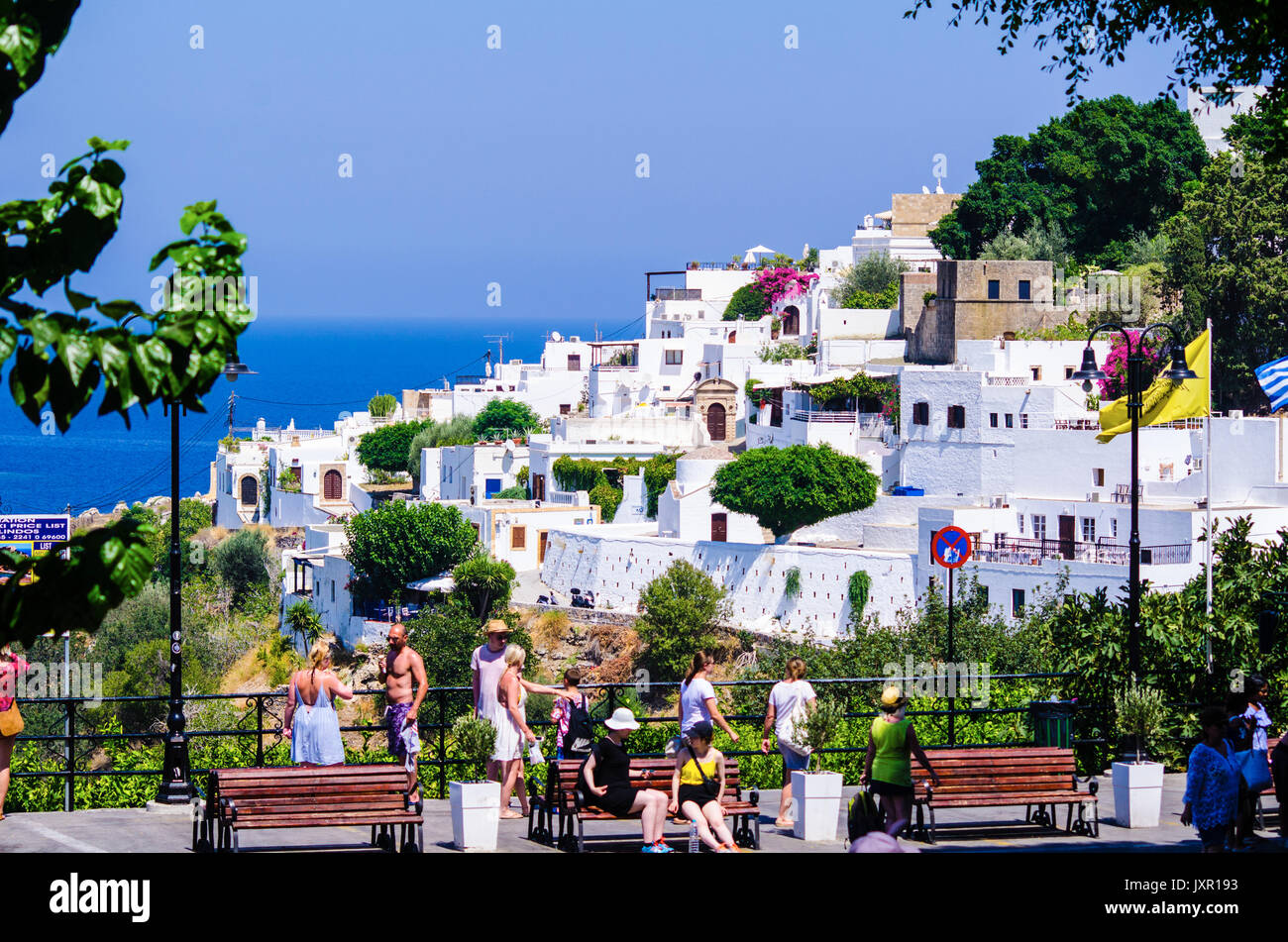 beautiful Greek landscape Stock Photo - Alamy
