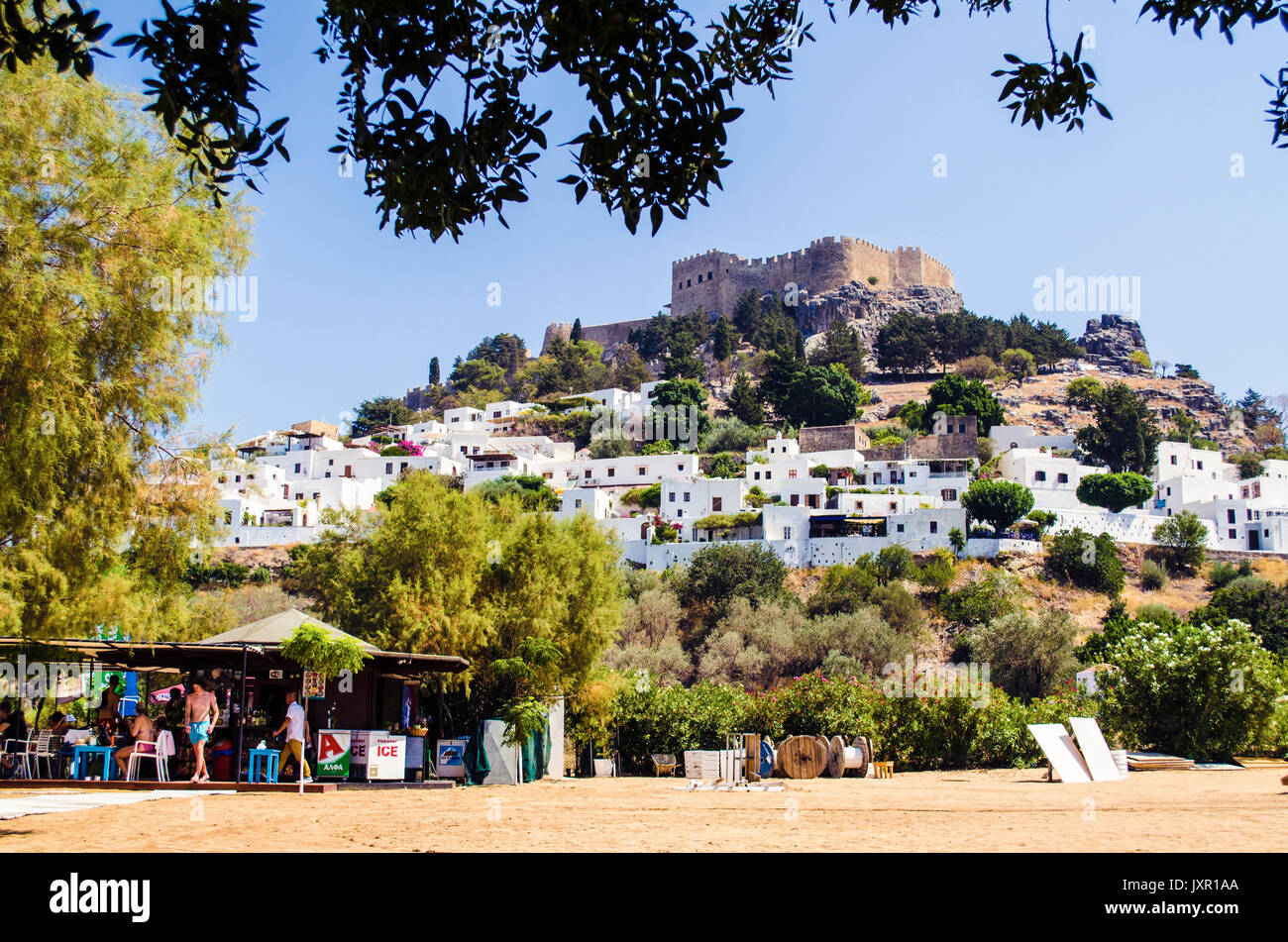 beautiful Greek landscape Stock Photo - Alamy