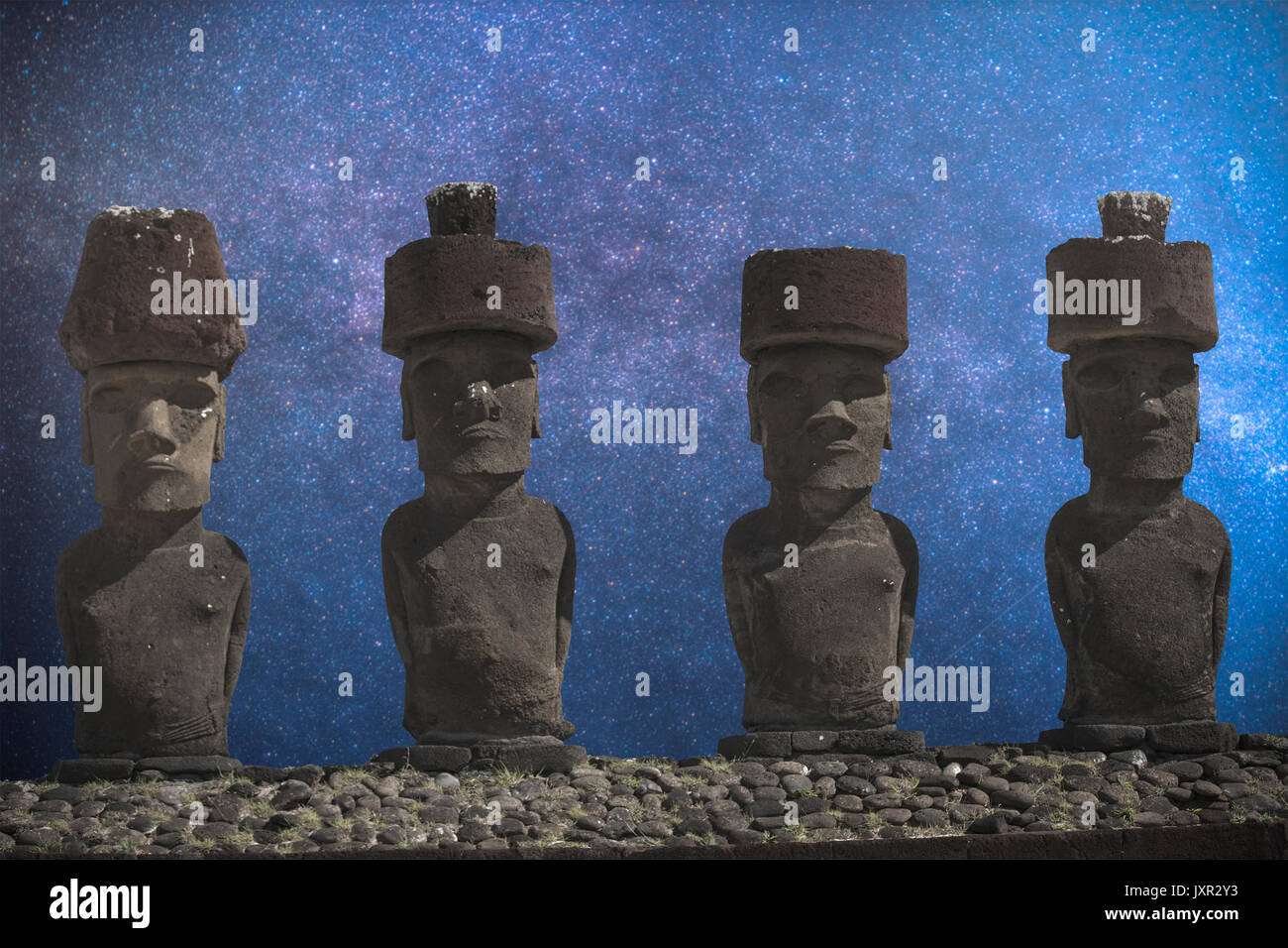 Ahu symbol hi-res stock photography and images - Alamy