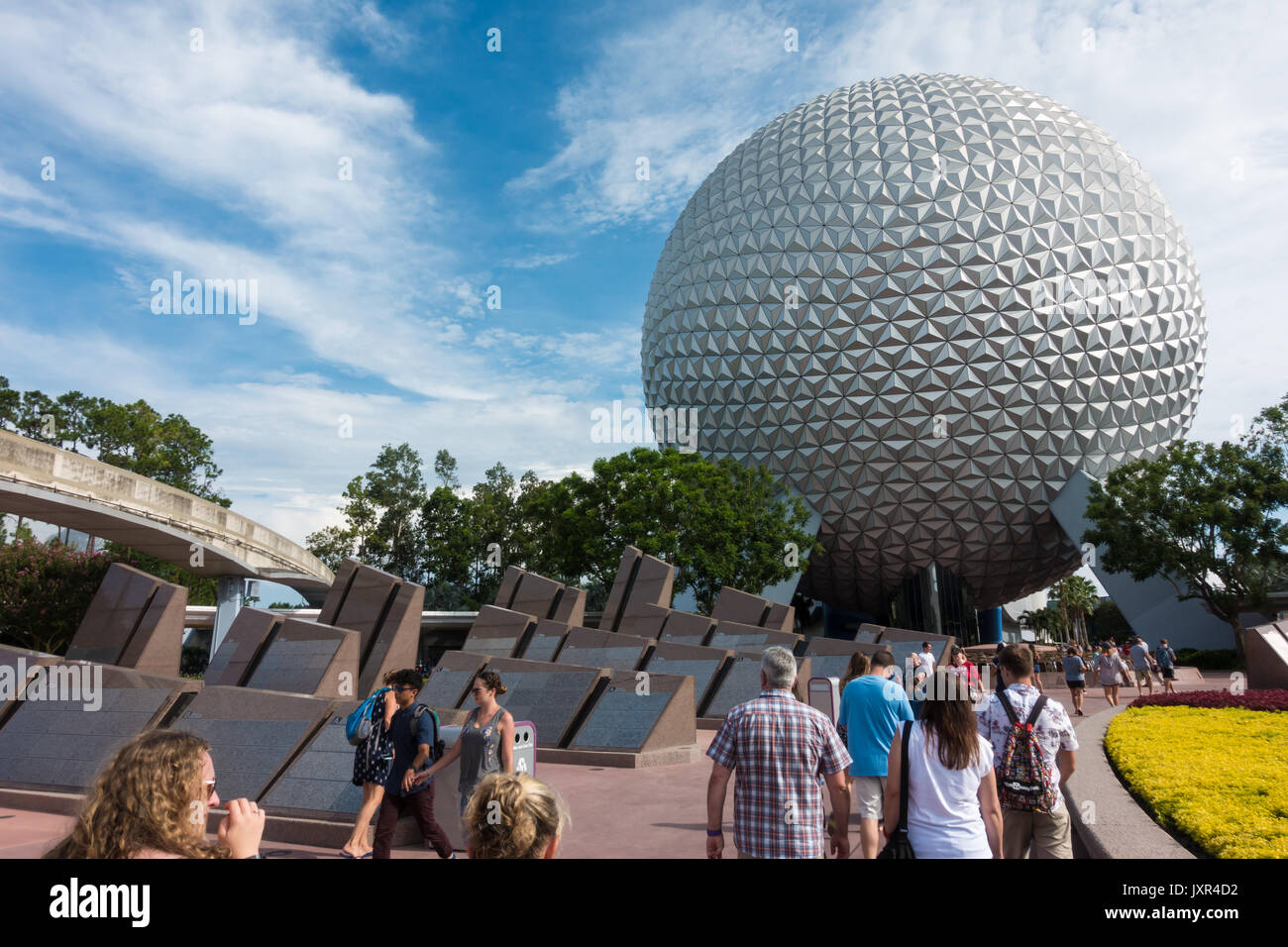 Future World in Epcot Theme Park, Walt Disney World, Orlando, Florida ...