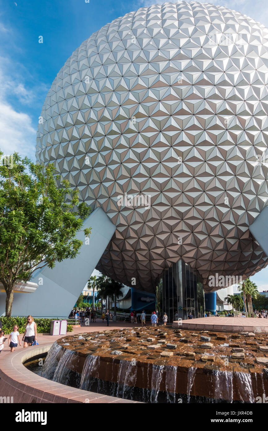 Future World in Epcot Theme Park, Walt Disney World, Orlando, Florida ...