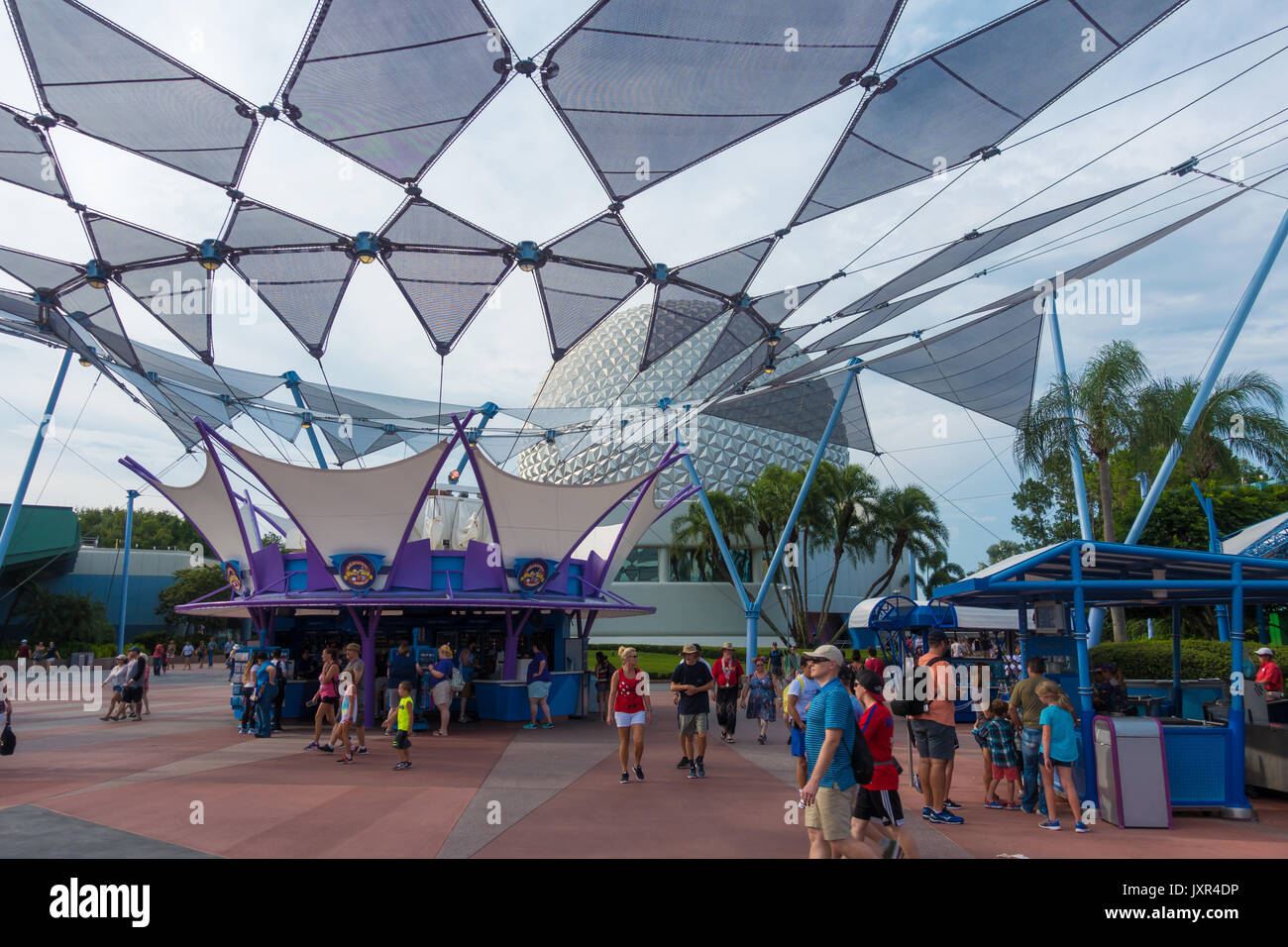 Future World in Epcot Theme Park, Walt Disney World, Orlando, Florida ...