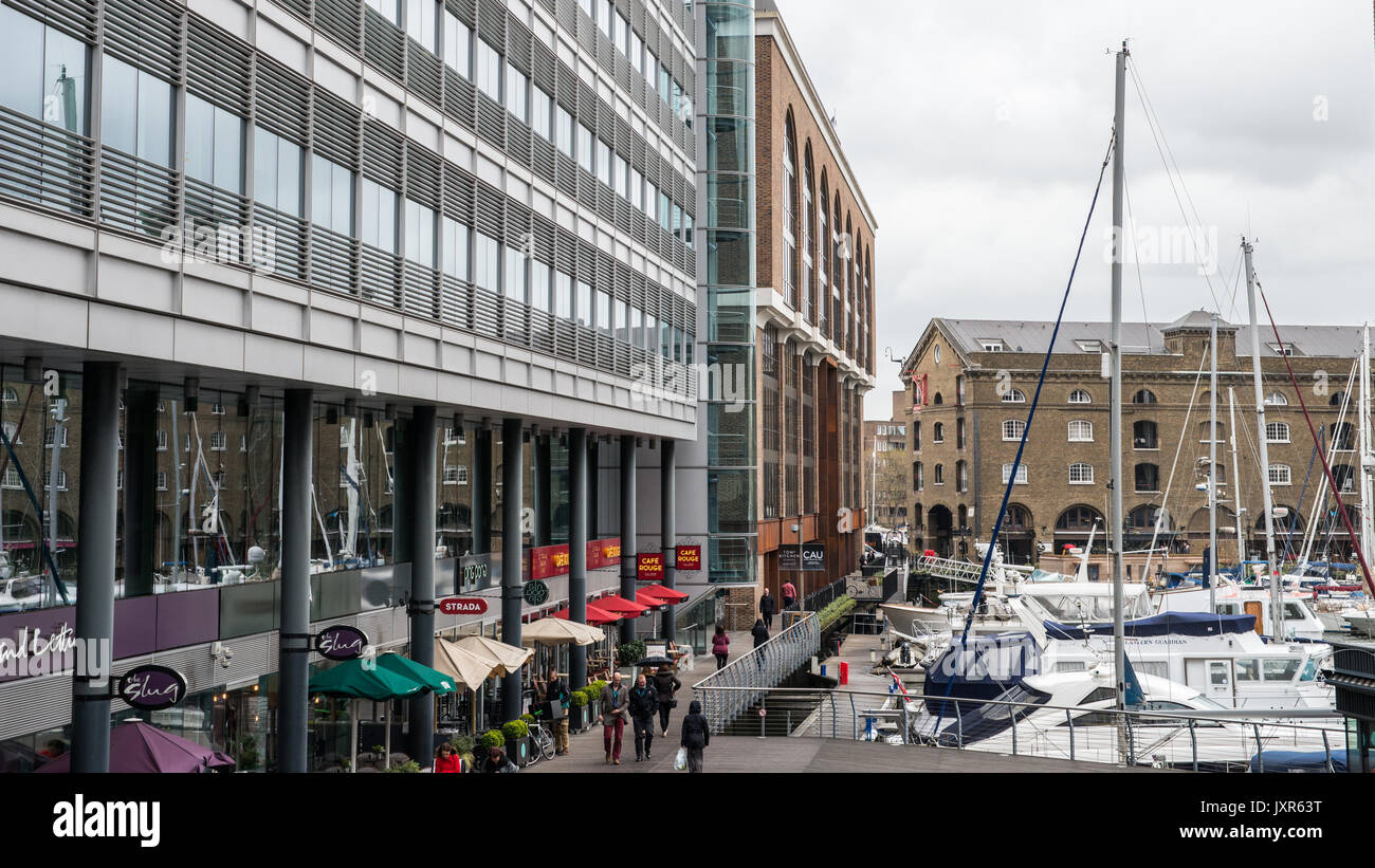 St. Katherine's Dock in London, England Stock Photo - Alamy