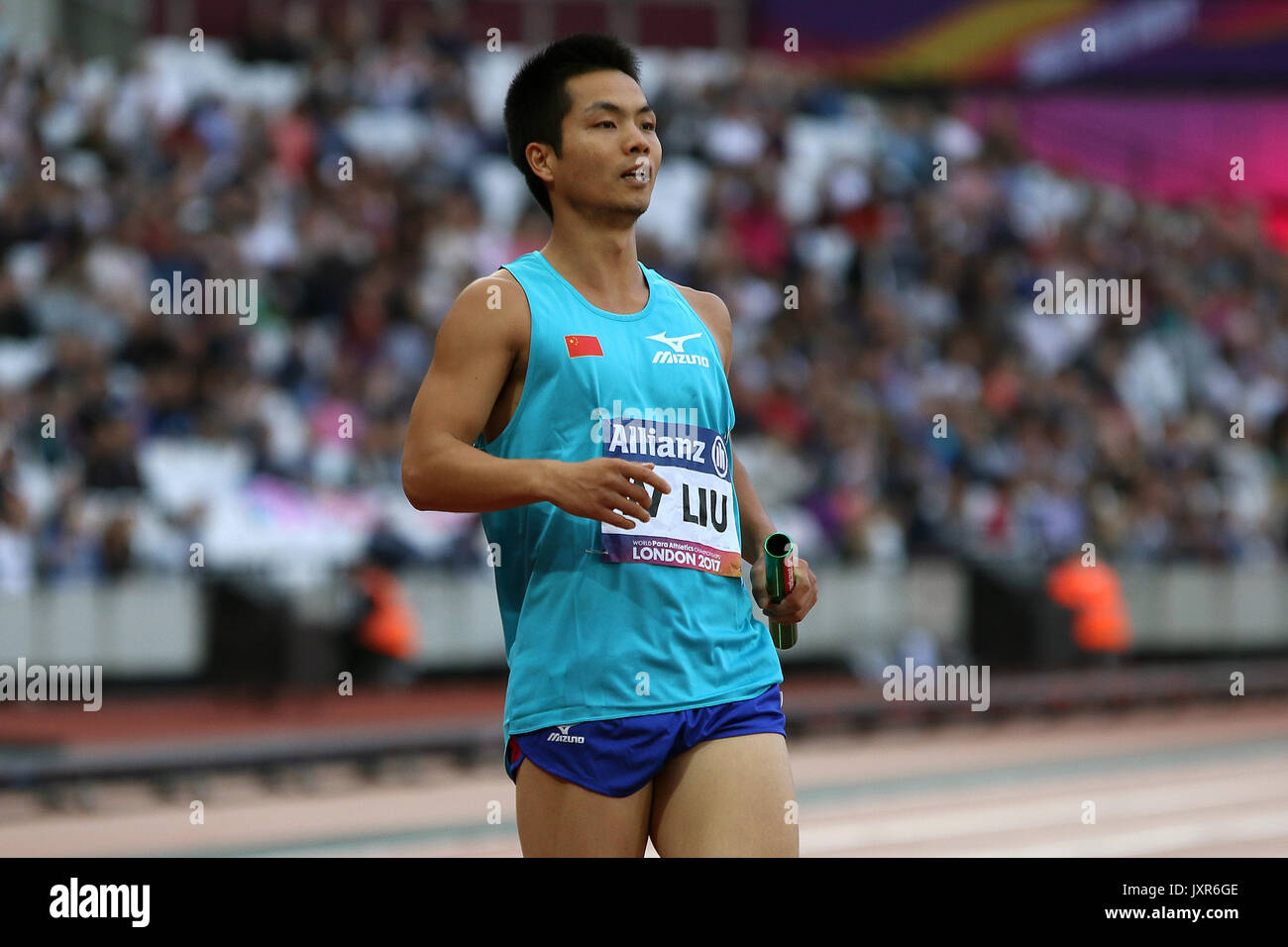 Mens 4 x 100 metres relay hi-res stock photography and images - Alamy
