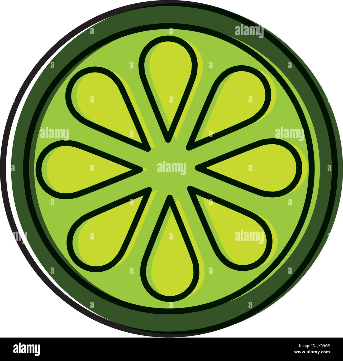 lemon slice icon Stock Vector Image & Art - Alamy