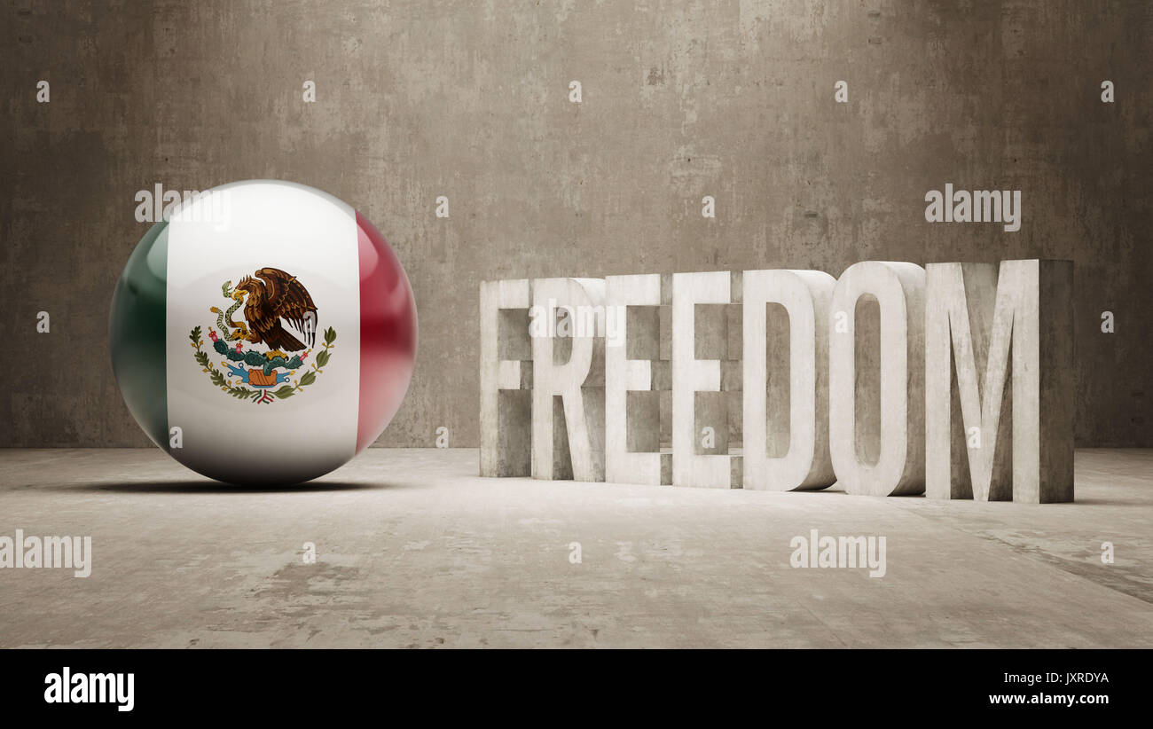 Mexico High Resolution Freedom Concept Stock Photo - Alamy