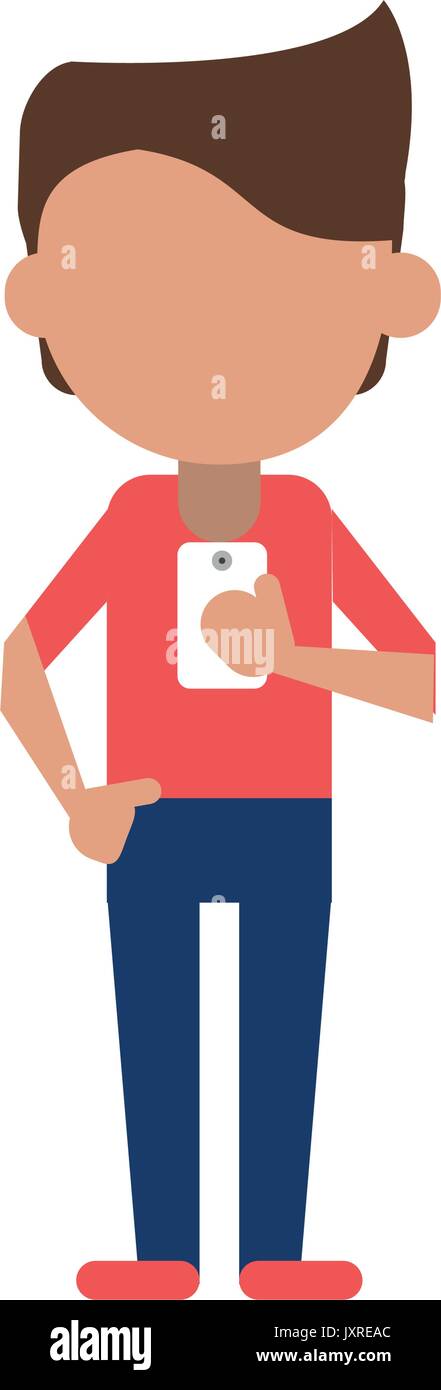 person using phone icon image Stock Vector Image & Art - Alamy