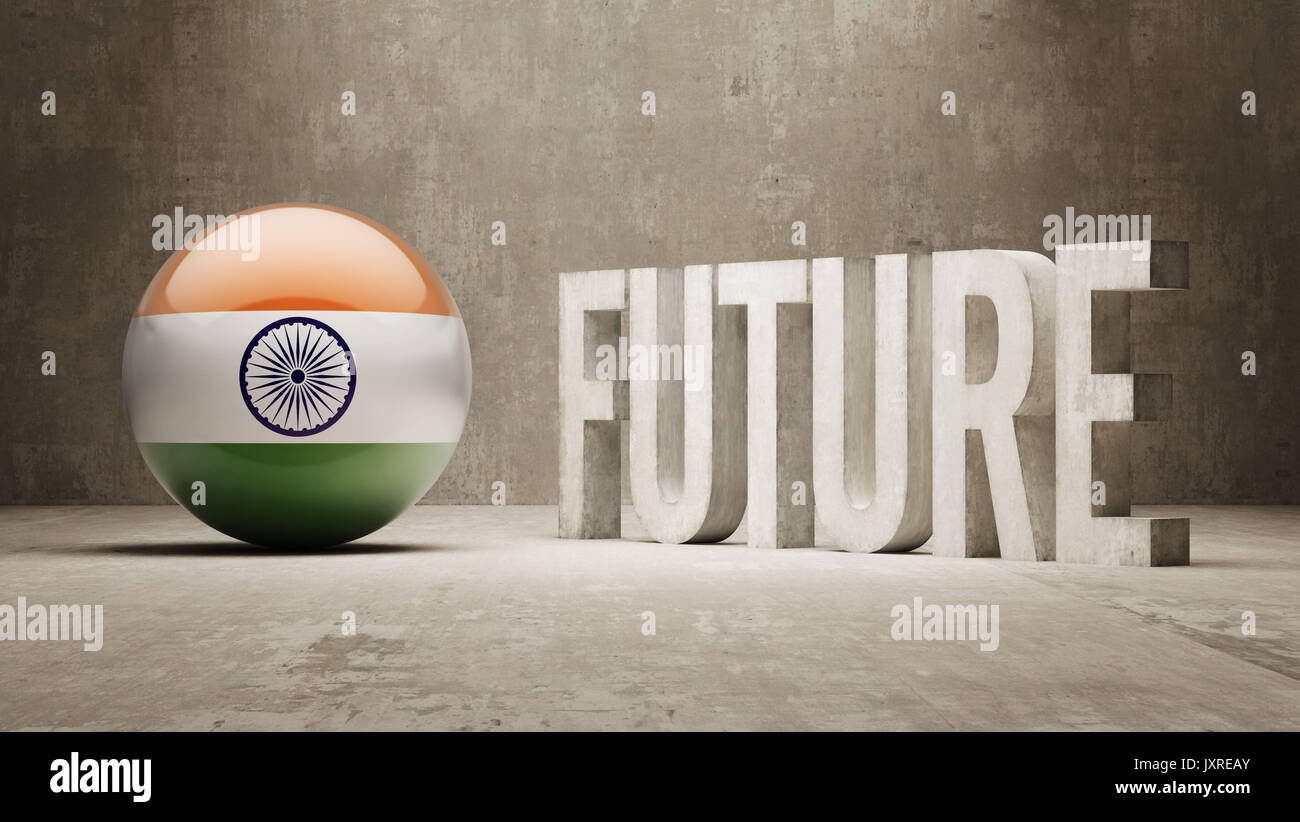 India High Resolution Future Concept Stock Photo - Alamy