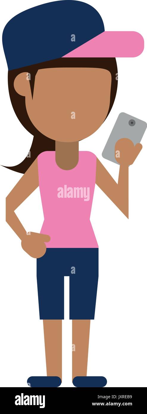 person using phone icon image Stock Vector Image & Art - Alamy