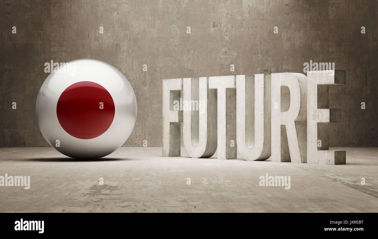 Japan High Resolution Future Concept Stock Photo - Alamy