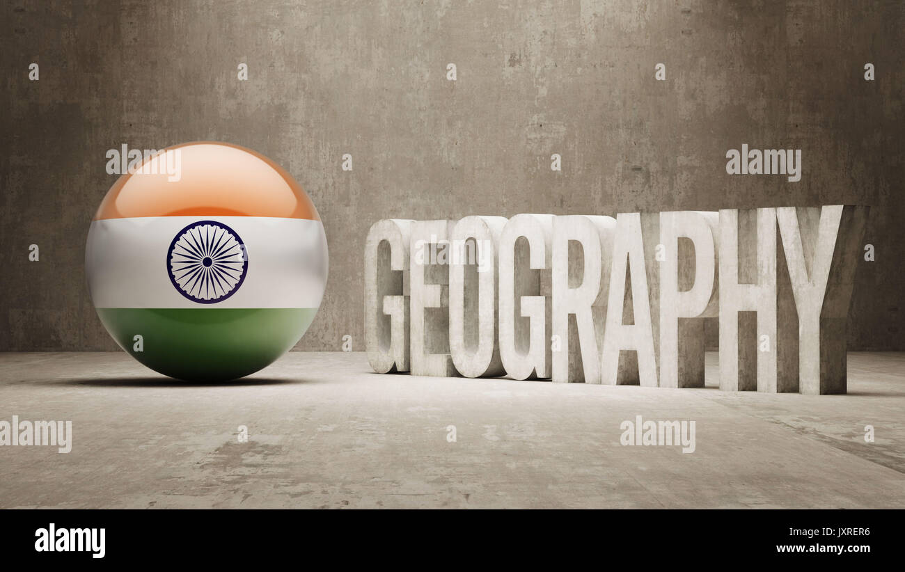 India High Resolution Geography Concept Stock Photo - Alamy