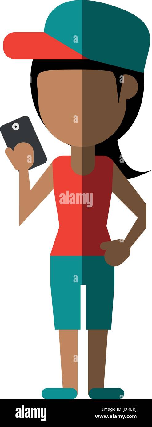 person using phone icon image Stock Vector Image & Art - Alamy